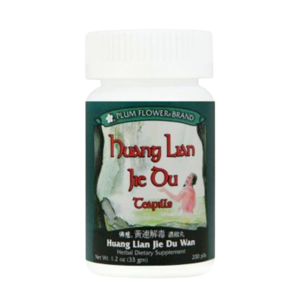 Plum Flower - Huang Lian Jie Du Teapills | Best Chinese Medicines