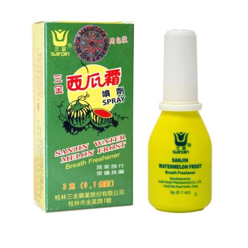 Sanjin Watermelon Frost - Spray 3g | Best Chinese Medicines