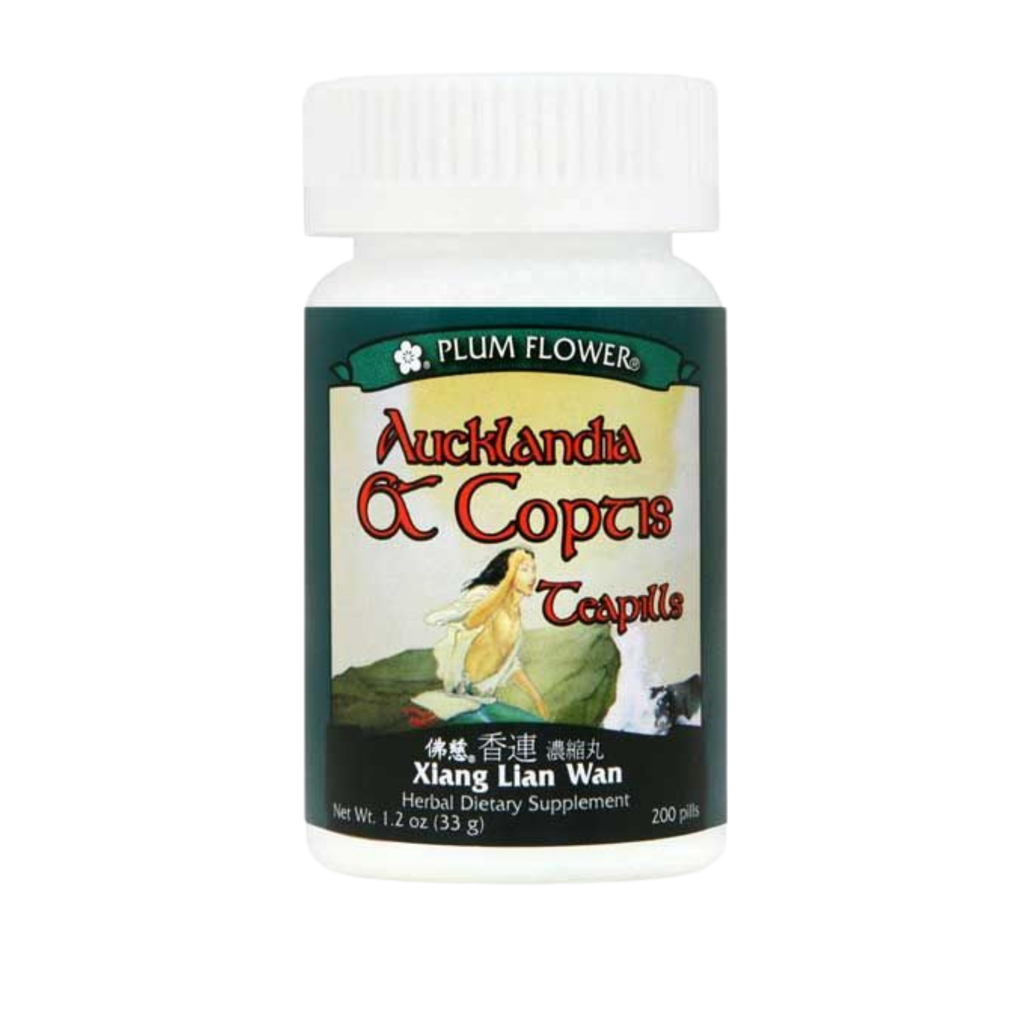 Plum Flower - Aucklandia and Coptis Teapills (Xiang Lian Wan) | 🛒 Buy Now!