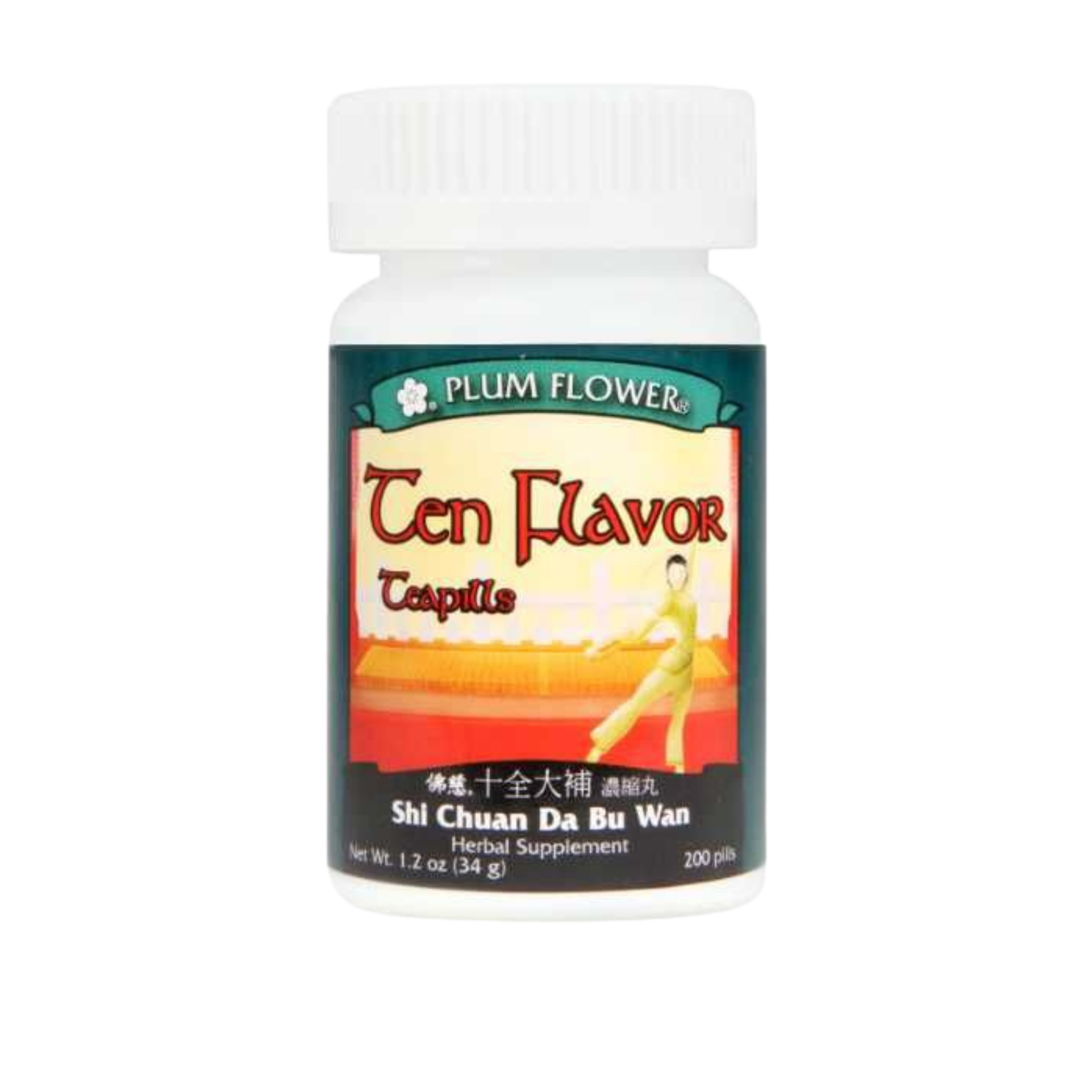 Plum Flower - Ten Flavor Teapills (Shi Chuan Da Bu Wan) | Best Chinese ...